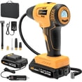 Nilight Cordless Tire Inflator Air Compressor Dual Power Supply 20V ...