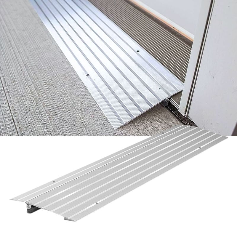 Nilight Door Threshold Ramp, 1" Rise Portable Aluminum Wheelchair Door ...