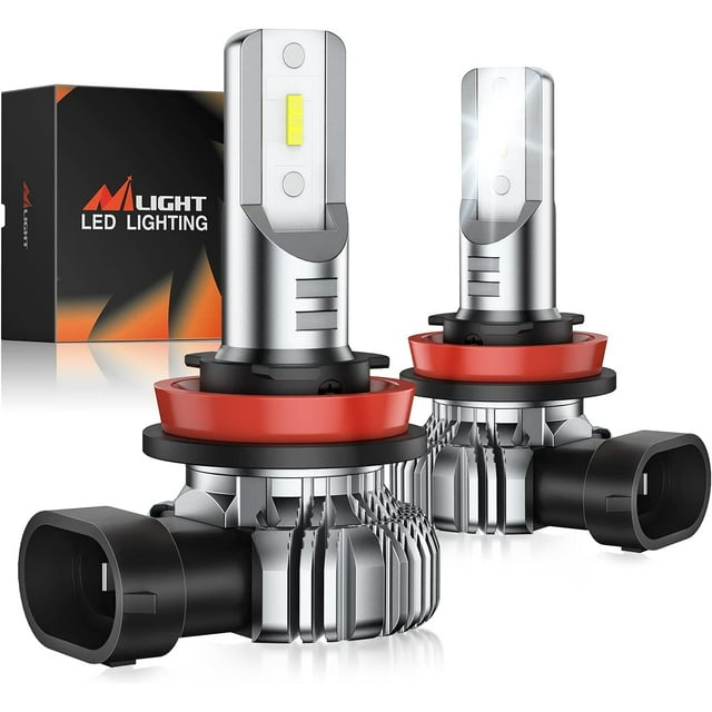 Nilight EF1LED Fog Light Bulbs, LED Fog Light DRL Bulbs Conversion Kit ...