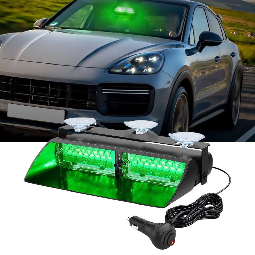 Nilight Emergency Strobe Lights Windshield Hazard Warning Safety Flash ...