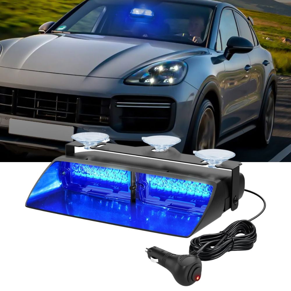 Nilight Emergency Strobe Lights Windshield Hazard Warning Safety Flash ...