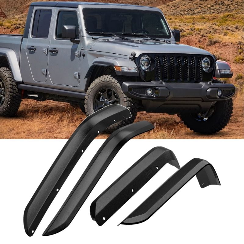 Nilight Fender Flares Extensions Set Compatible with 2020 2021 2022 ...