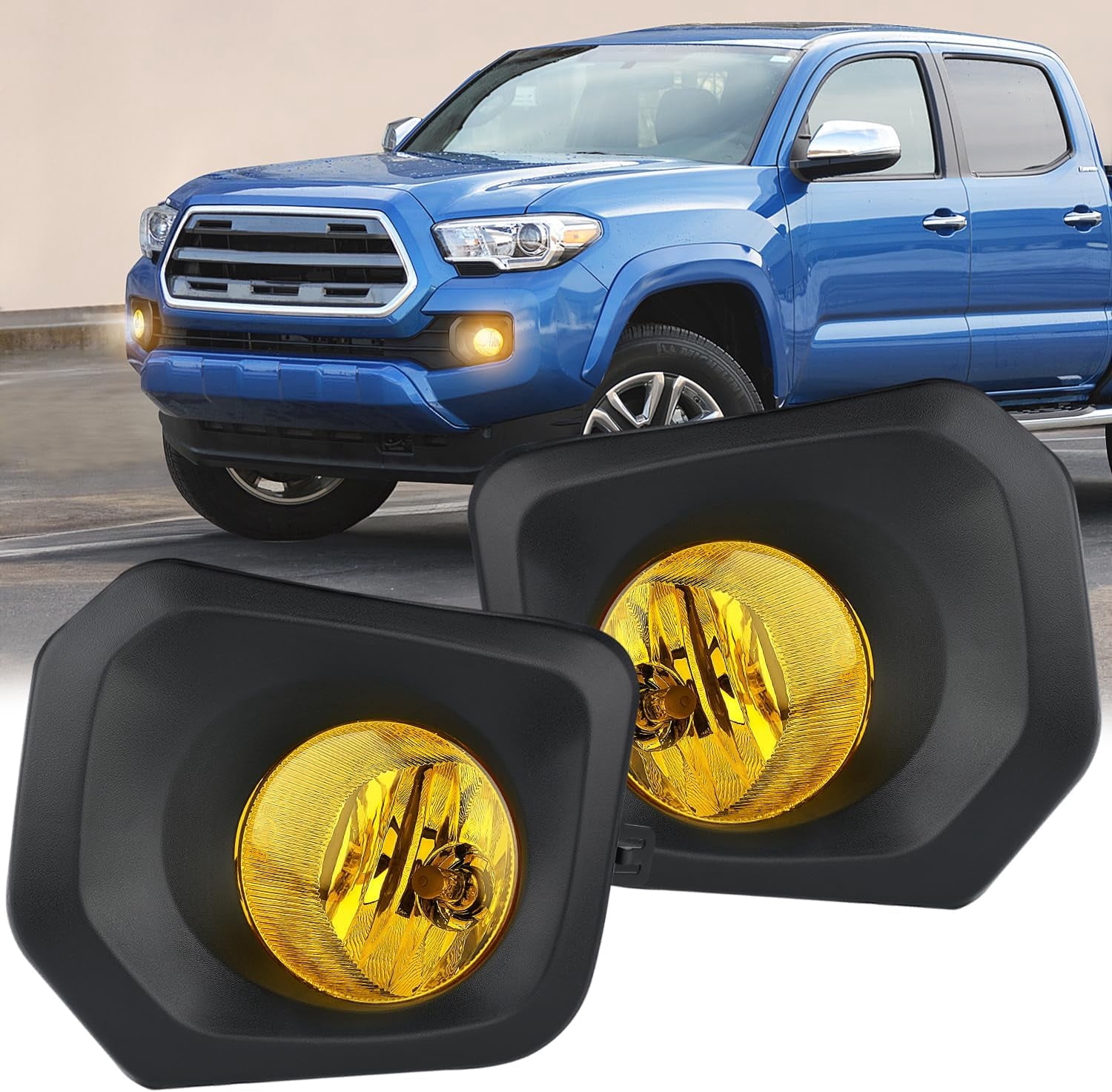 Yellow Tacoma Fog Lights