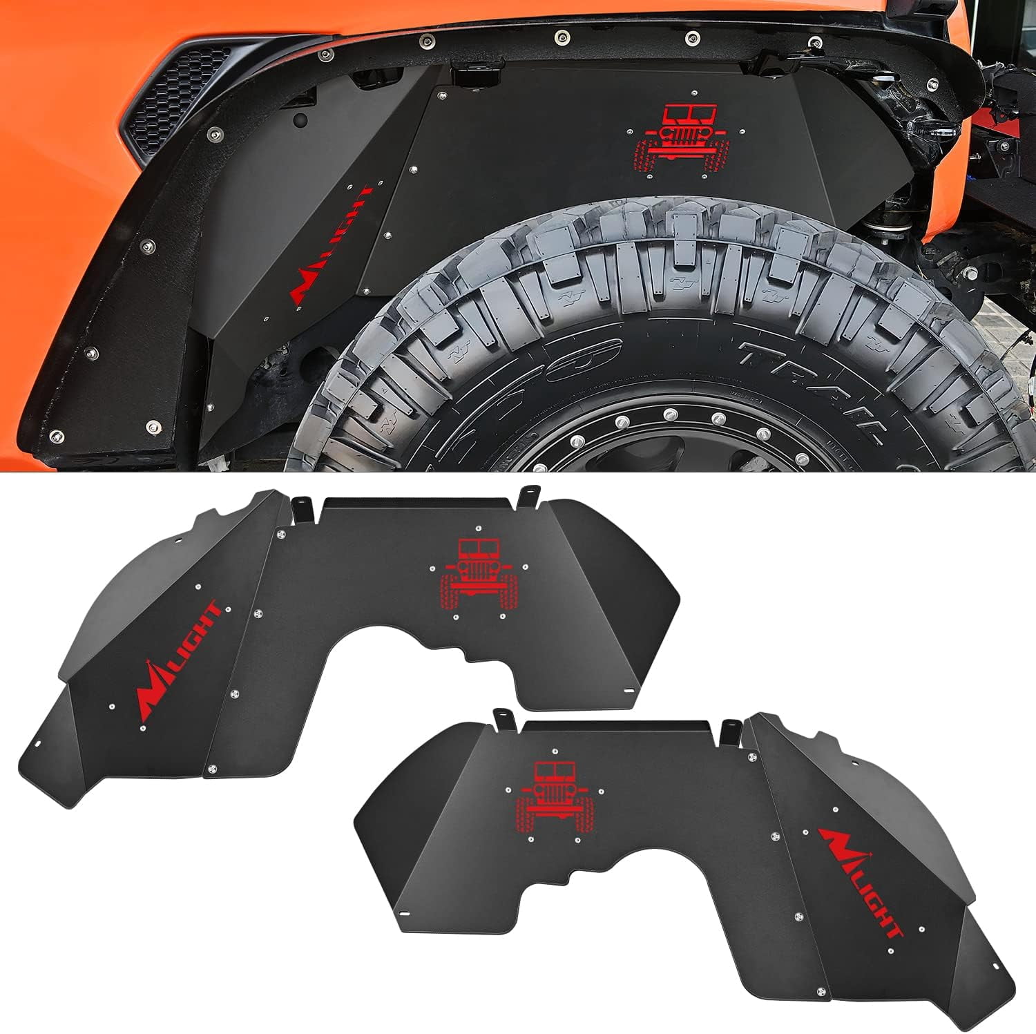 Nilight Front Inner Fender LinersWheel Cover Fit for 2018 2019 2020 ...
