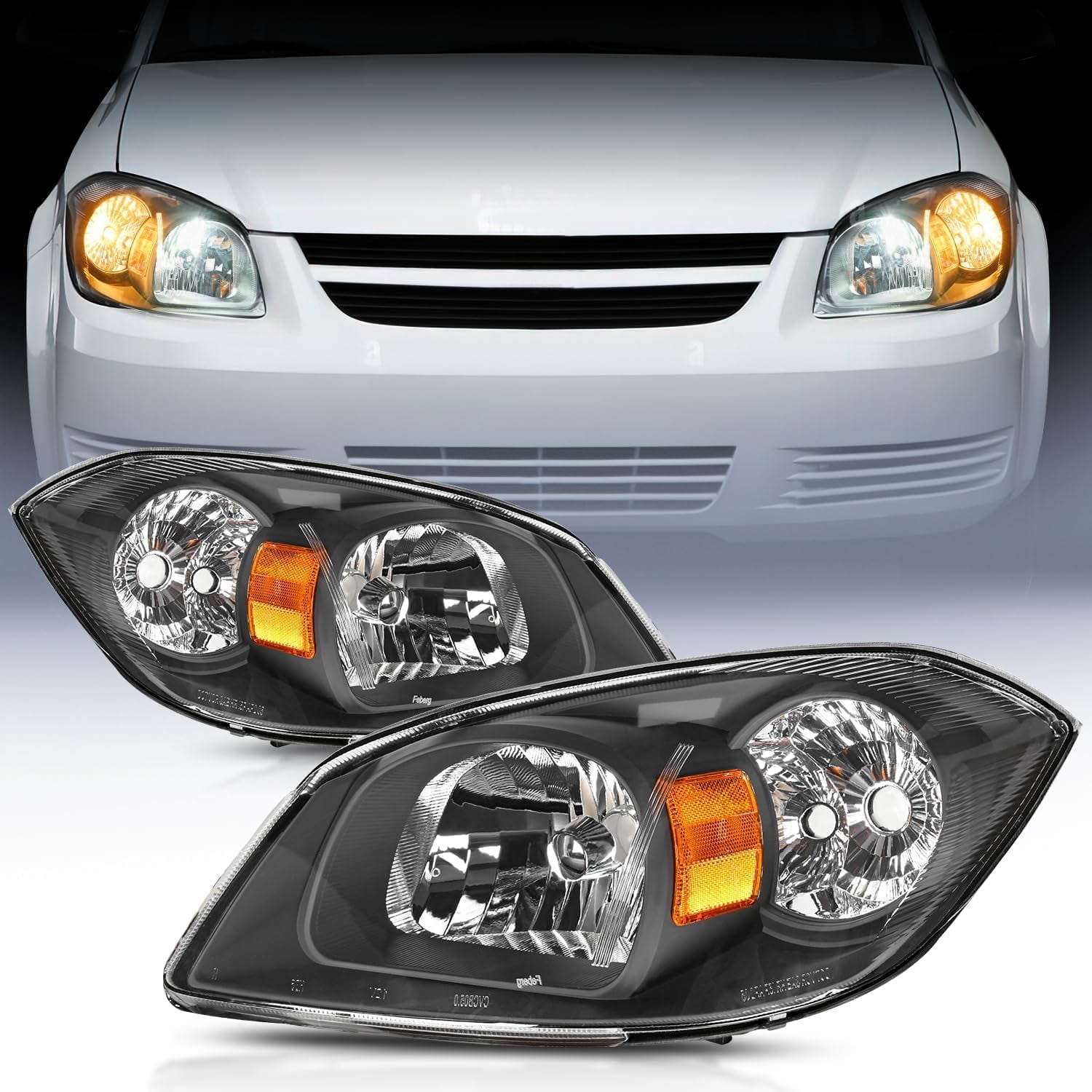 Nilight Headlight Assembly for 2005 2006 2007 2008 2009 2010 Chevy ...