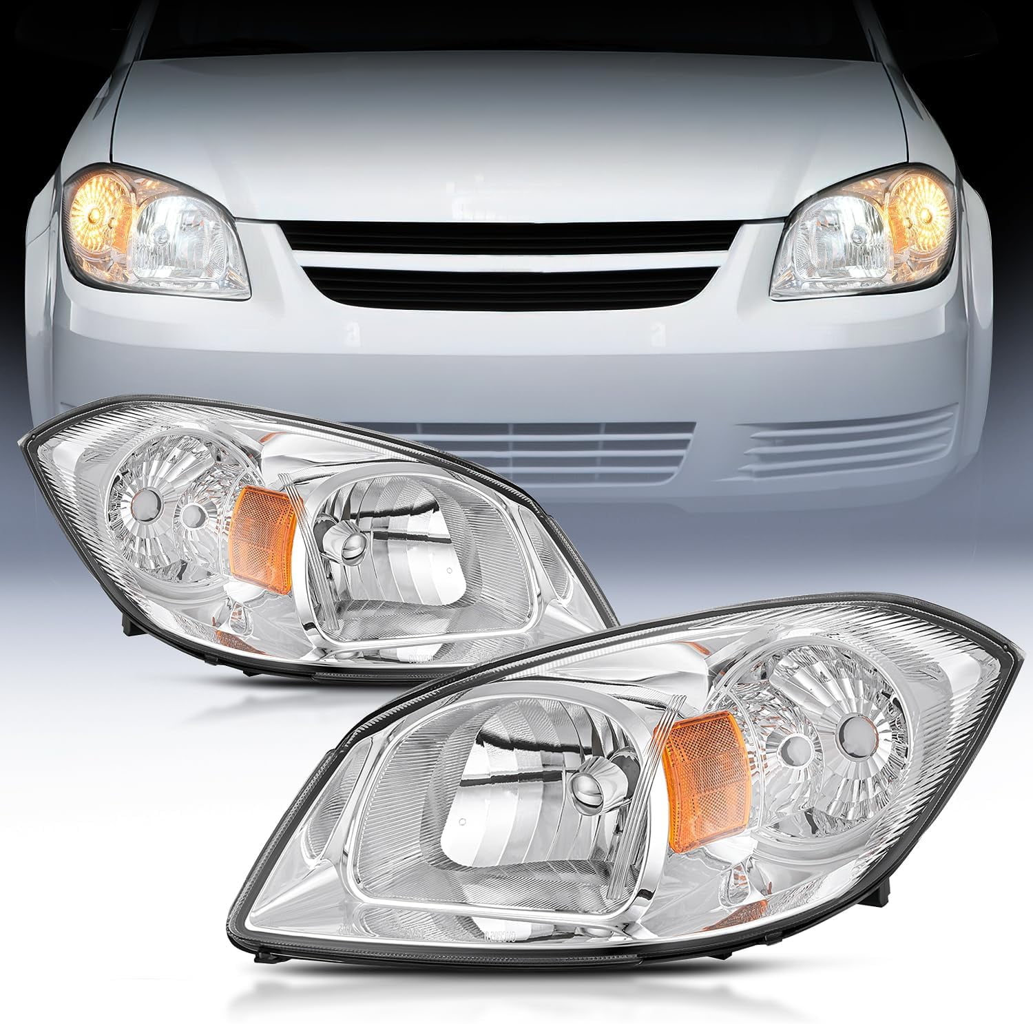Nilight Headlight Assembly for 2005 2006 2007 2008 2009 2010 Chevy ...
