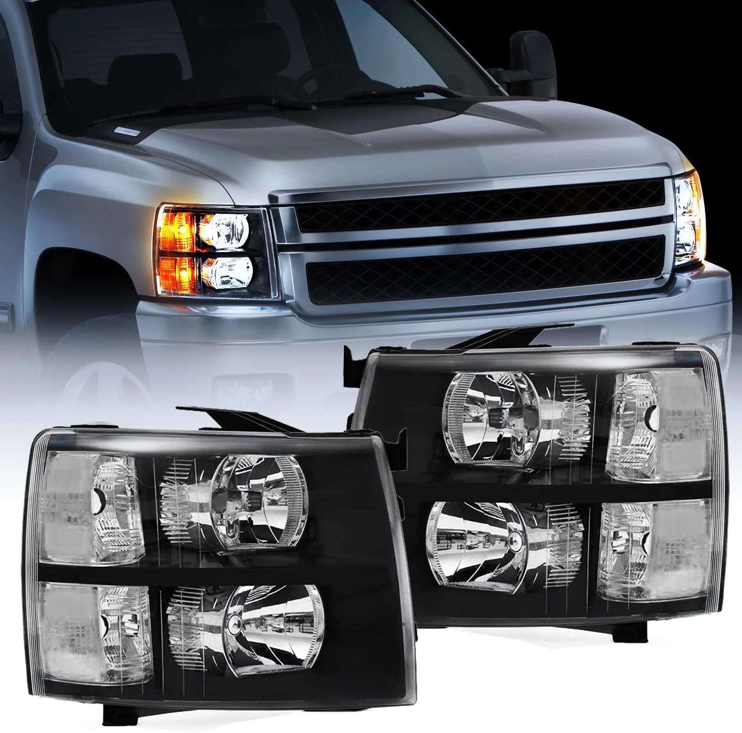 Headlights For 2011 Chevy Silverado