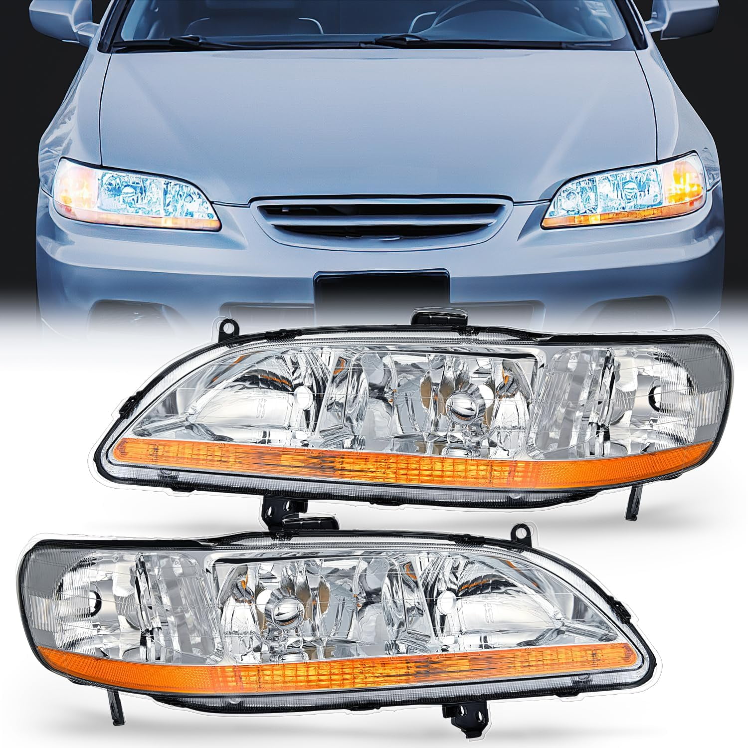 2002 Honda Accord Headlight Bulbnull