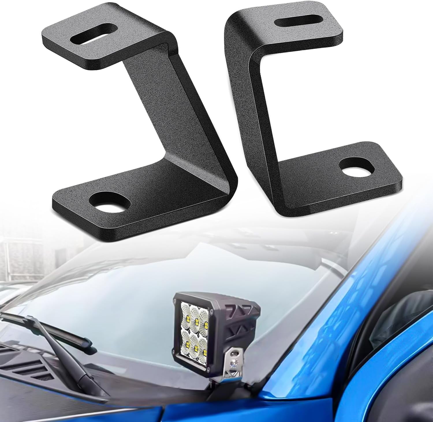 Nilight Hood Light Mounting Brackets Exterior Automotive Accessories ...