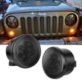 Turn Signal Lights Smoked Lens for Jeep Wrangler 2007-2017 JK JKU Amber ...