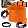 Nilight Kinetic Recovery Rope 28,600LBS 7/8in x 20ft Heavy-Duty Offroad ...