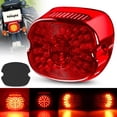 Nilight LED Tail Light Motorcycle Brake Turn Signal Driving License ...
