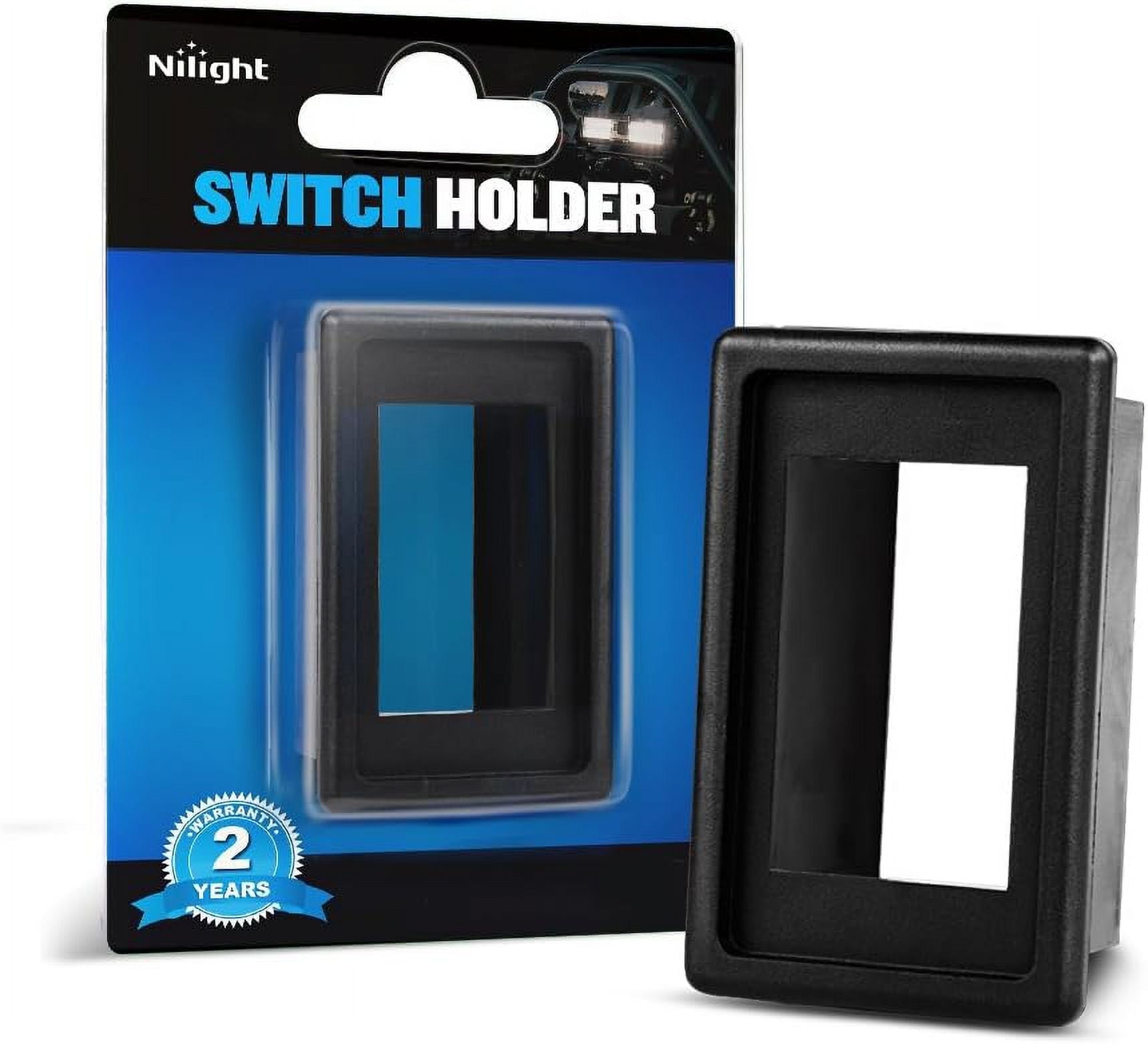 Nilight Led Light Bar Rocker Switch Holder Panel Switch Holder Housing ...