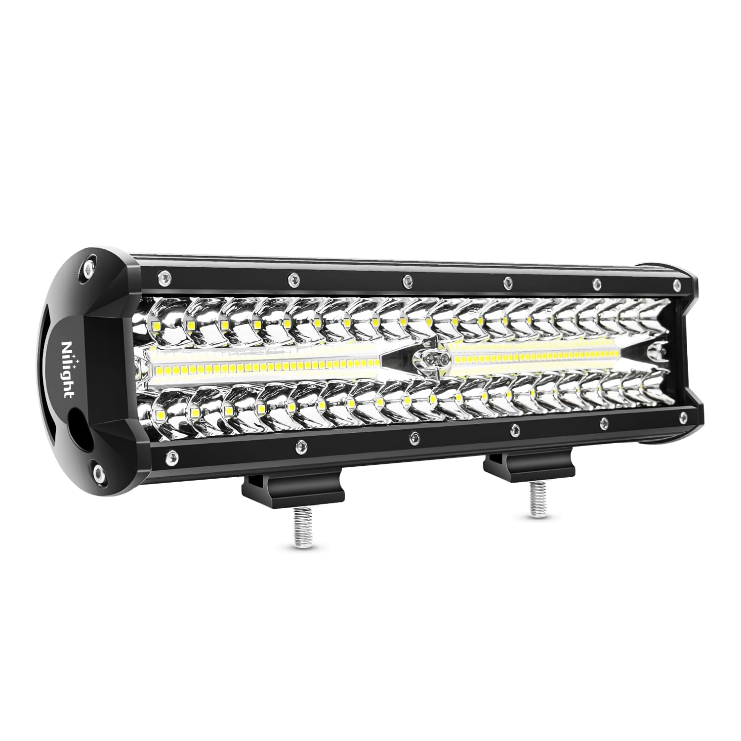 Nilight Led Light Bar STF9 12Inch 300W Triple Row Flood Spot Combo ...