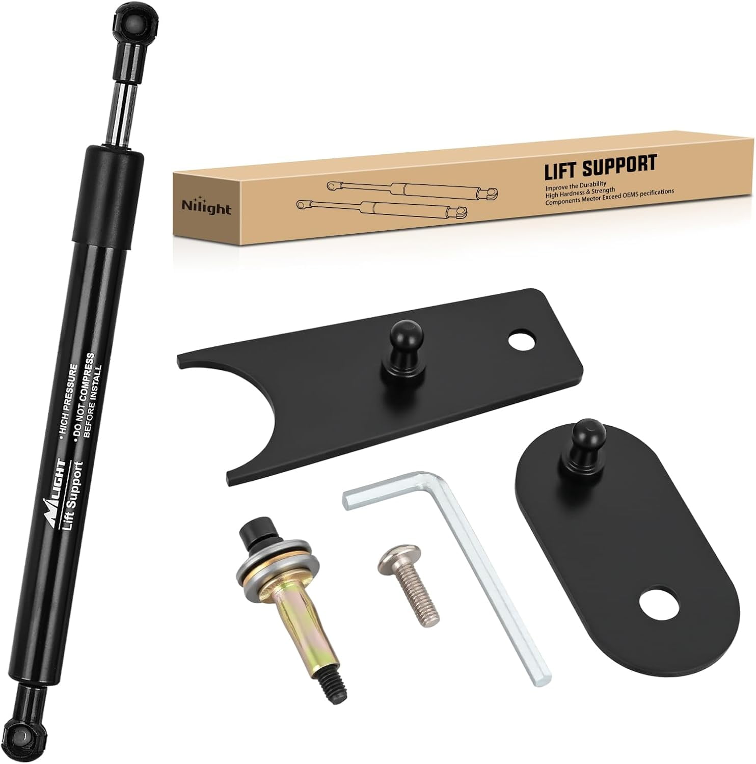 Nilight Pickup Tailgate Assist Shock for 07-19 Silverado & Sierra ...