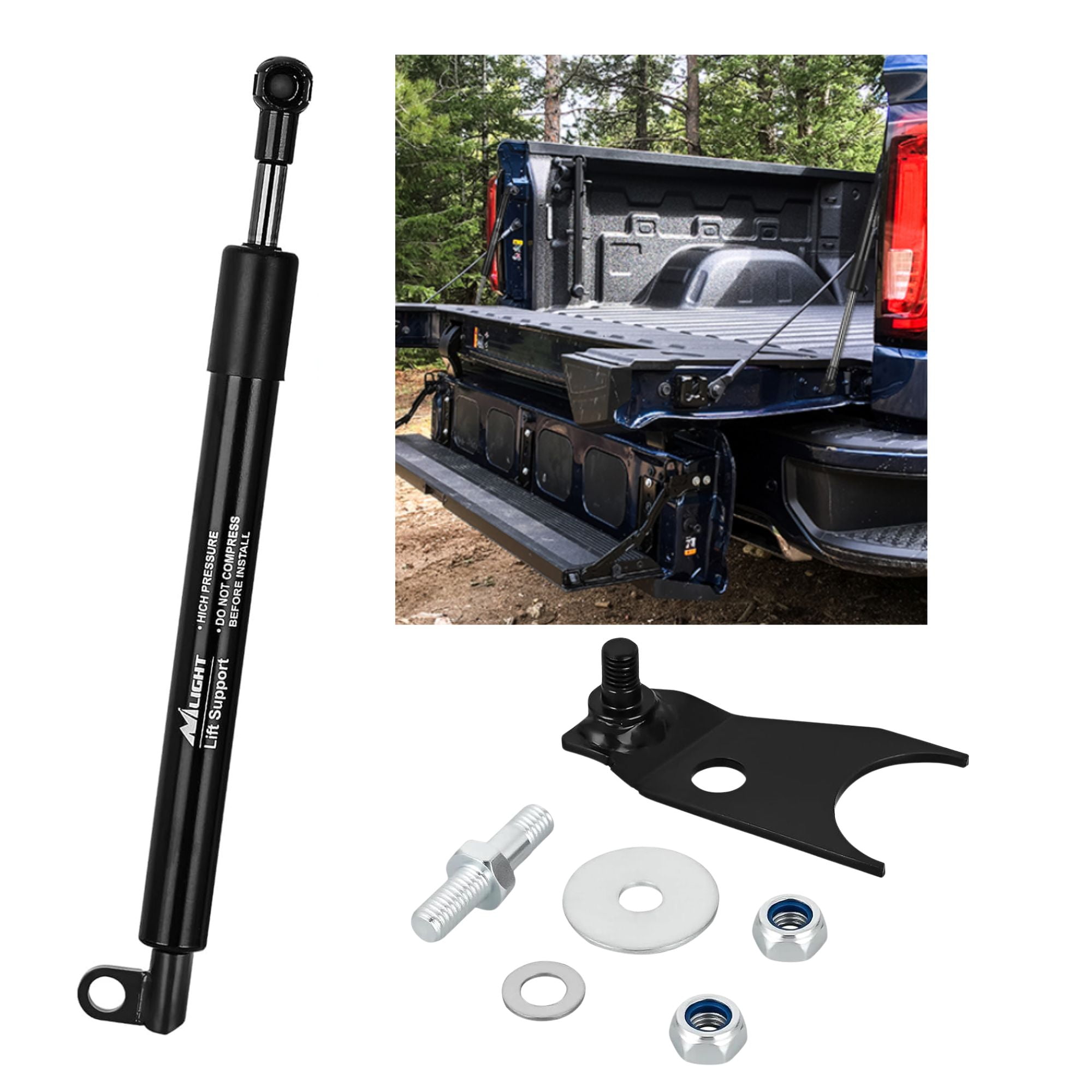 Truck Tailgate Assist, Pickup Tailgate Lift Assist Kit Compatible with ...