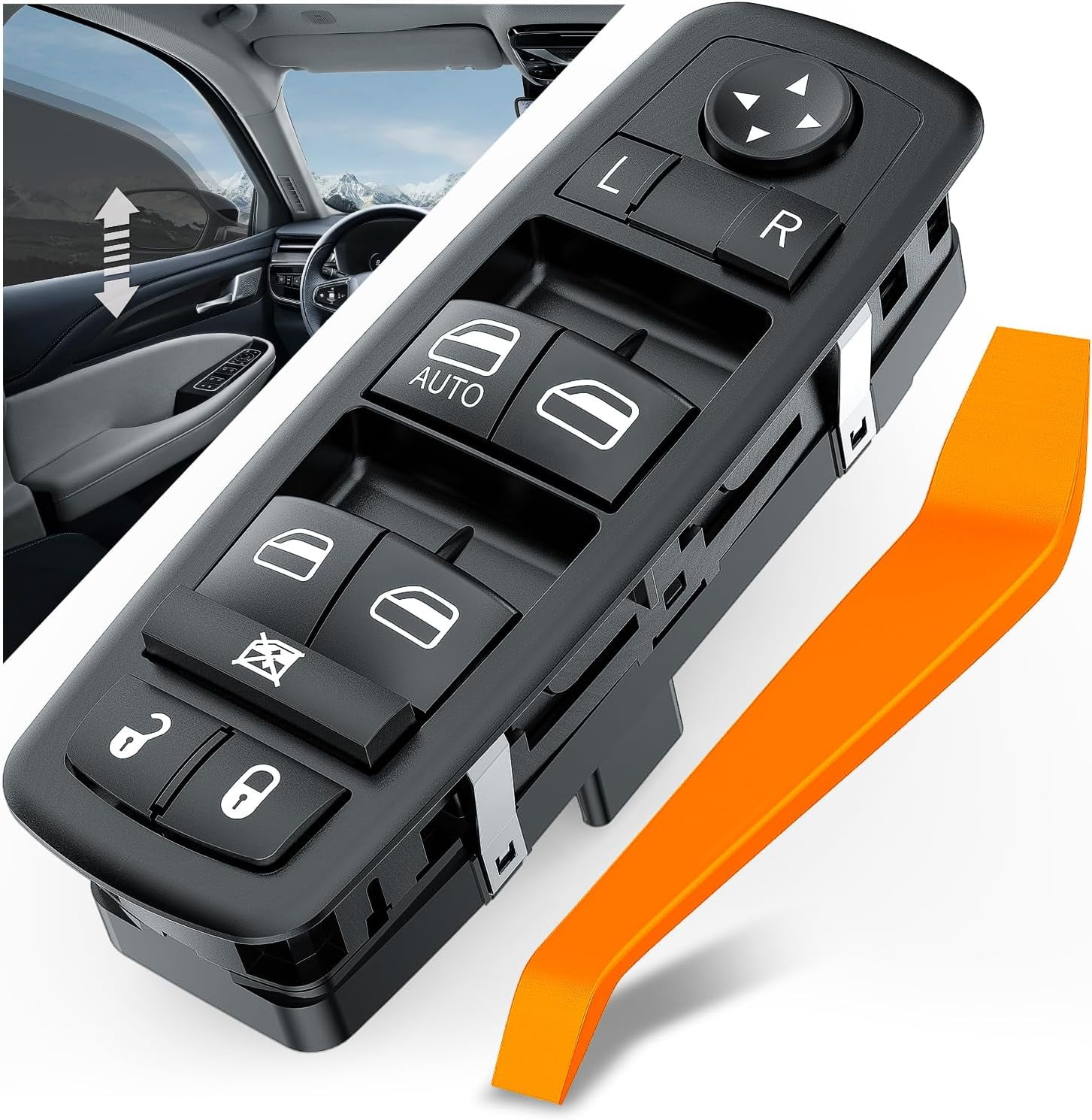 Nilight Power Master Window Switch Compatible with 2008 2009 2010 2011 ...