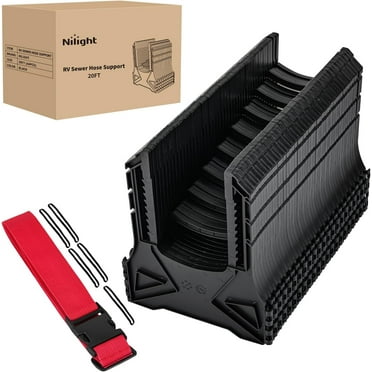 Camco Sidewinder 10-Ft Camper / RV Sewer Hose Support - Flexible ...