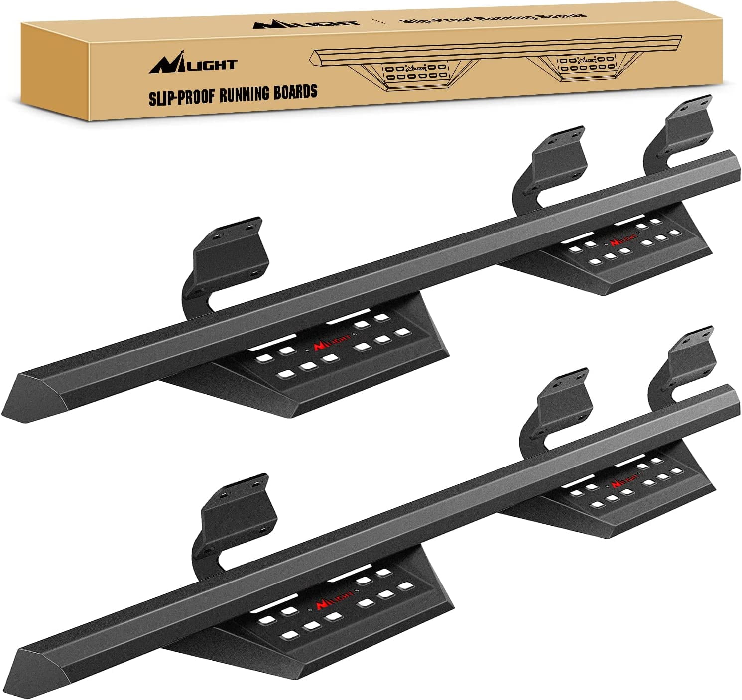 Nilight Running Boards for 2015-2023 Ford F150 2022 F150 Lightning EV ...