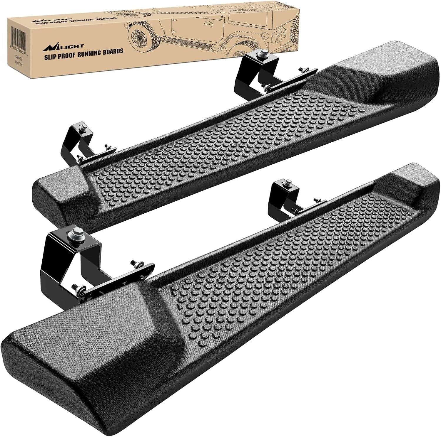 Nilight Running Boards for 2018 2019 2020 2021 2022 2023 2024 Wrangler ...