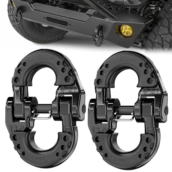 Nilight Safety Chain Connector Link, 1/2In Tow Hitch Hammerlock ...