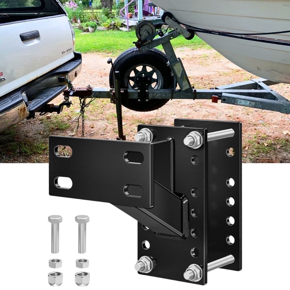Nilight Tire Carrier Trailer Spare Tire Mount Bracket for Boat ...