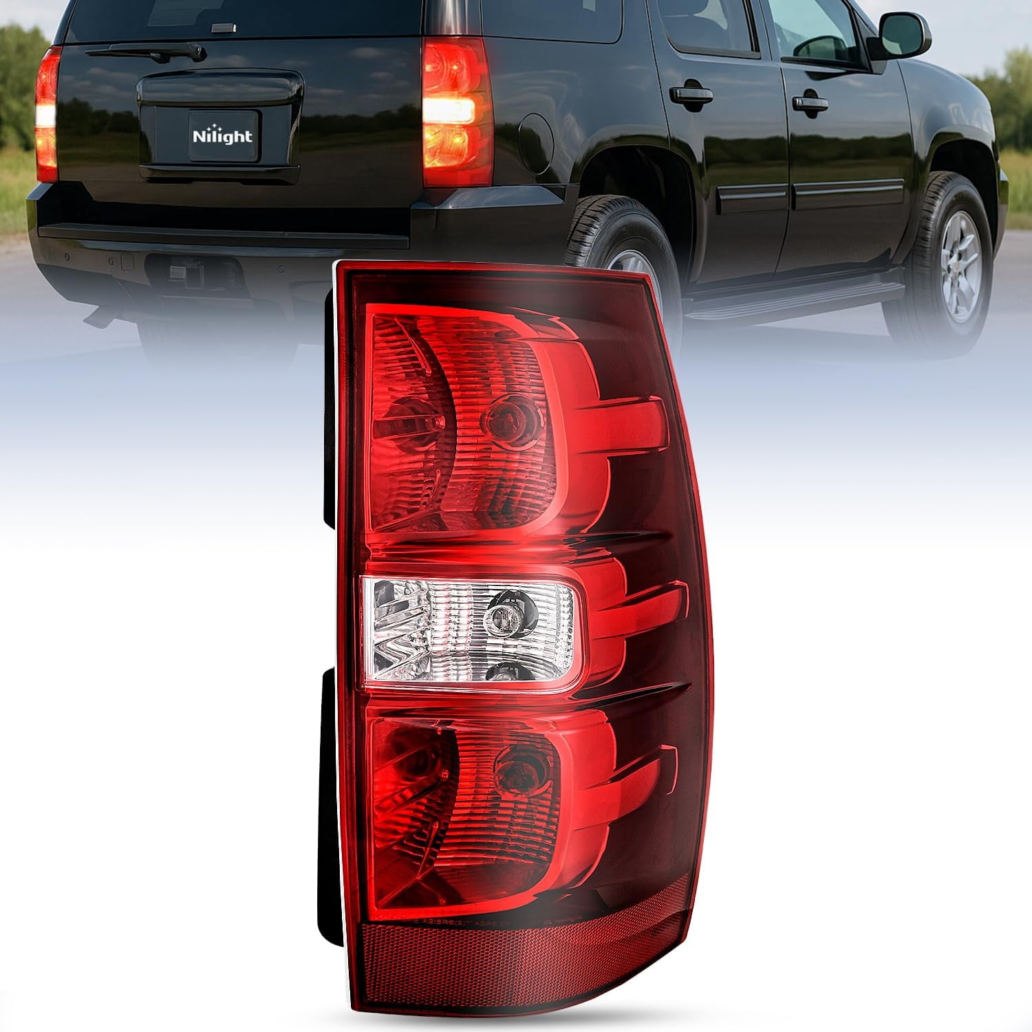 Nilight Taillight Assembly Compatible With 2007 2008 2009 2010 2011 ...