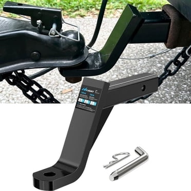 Bridgeland Triple Ball Trailer Hitch Mount, Chrome Shank, Steel, Fits 2 ...