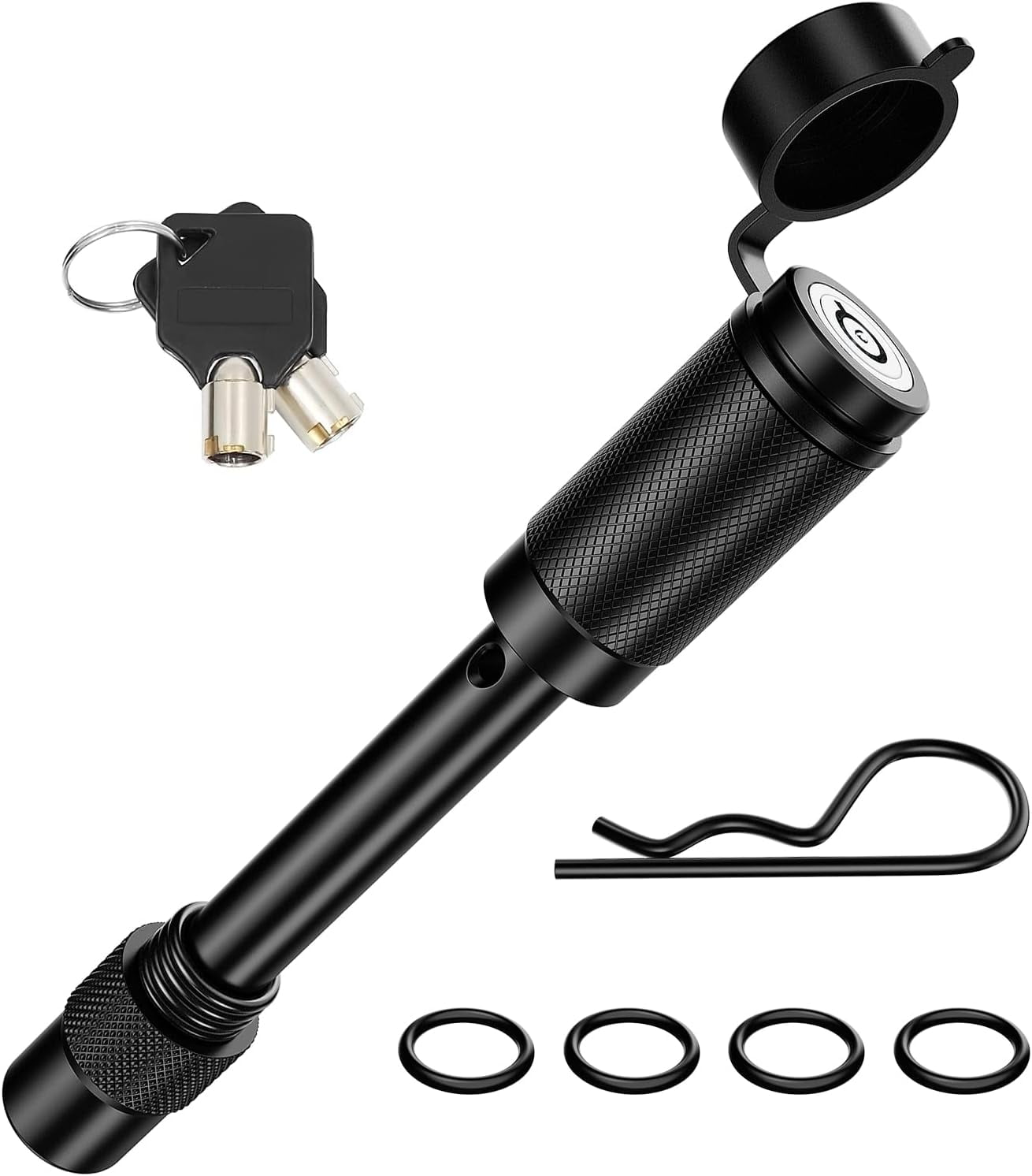 Nilight Trailer Hitch Lock Pin 5/8" Locking Receiver Hitch Pin Keyed ...