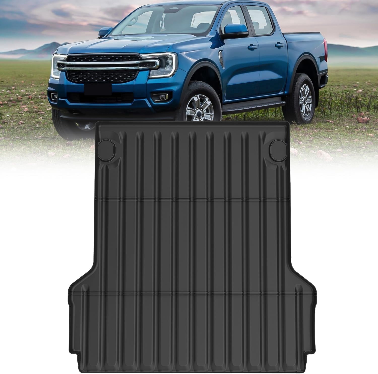 Nilight Truck Bed Mat for 22-25 Ford Maverick Hybrid&Gas 4.5FT, TPE ...