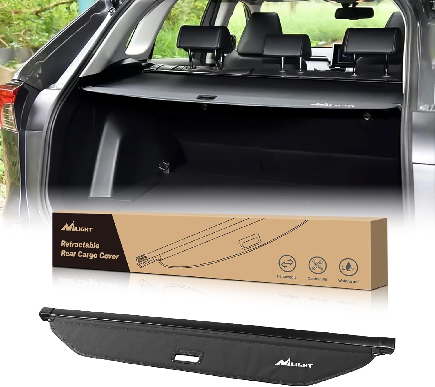Nilight Trunk Cargo Cover for Toyota 4Runner Accessories 2010 2022 2023 ...