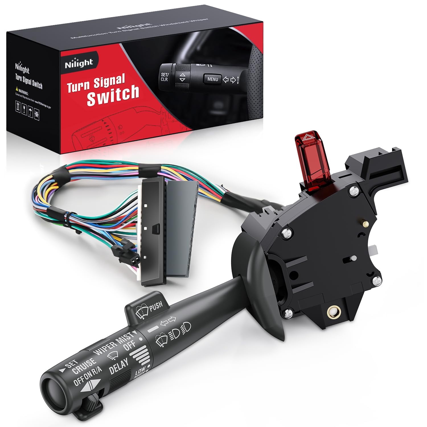 Nilight Turn Signal Switch Compatible with 1995 1996 1997 1998 1999 ...