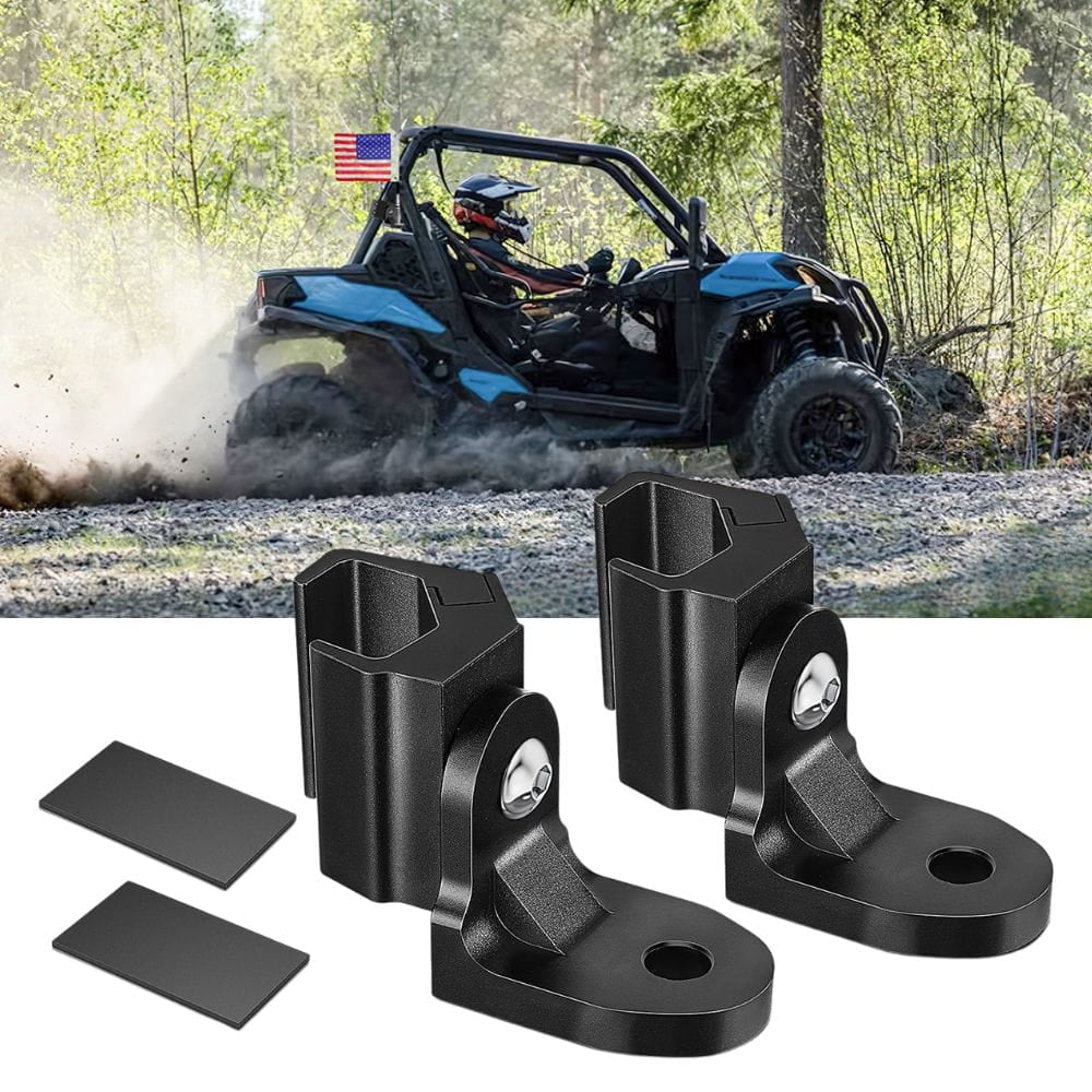 Nilight UTV Whip Light Mount 2PCS Flag Antenna Mounting Brackets ...