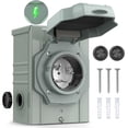 Nilight Waterproof 50 AMP Generator Power inlet Box - Walmart.com