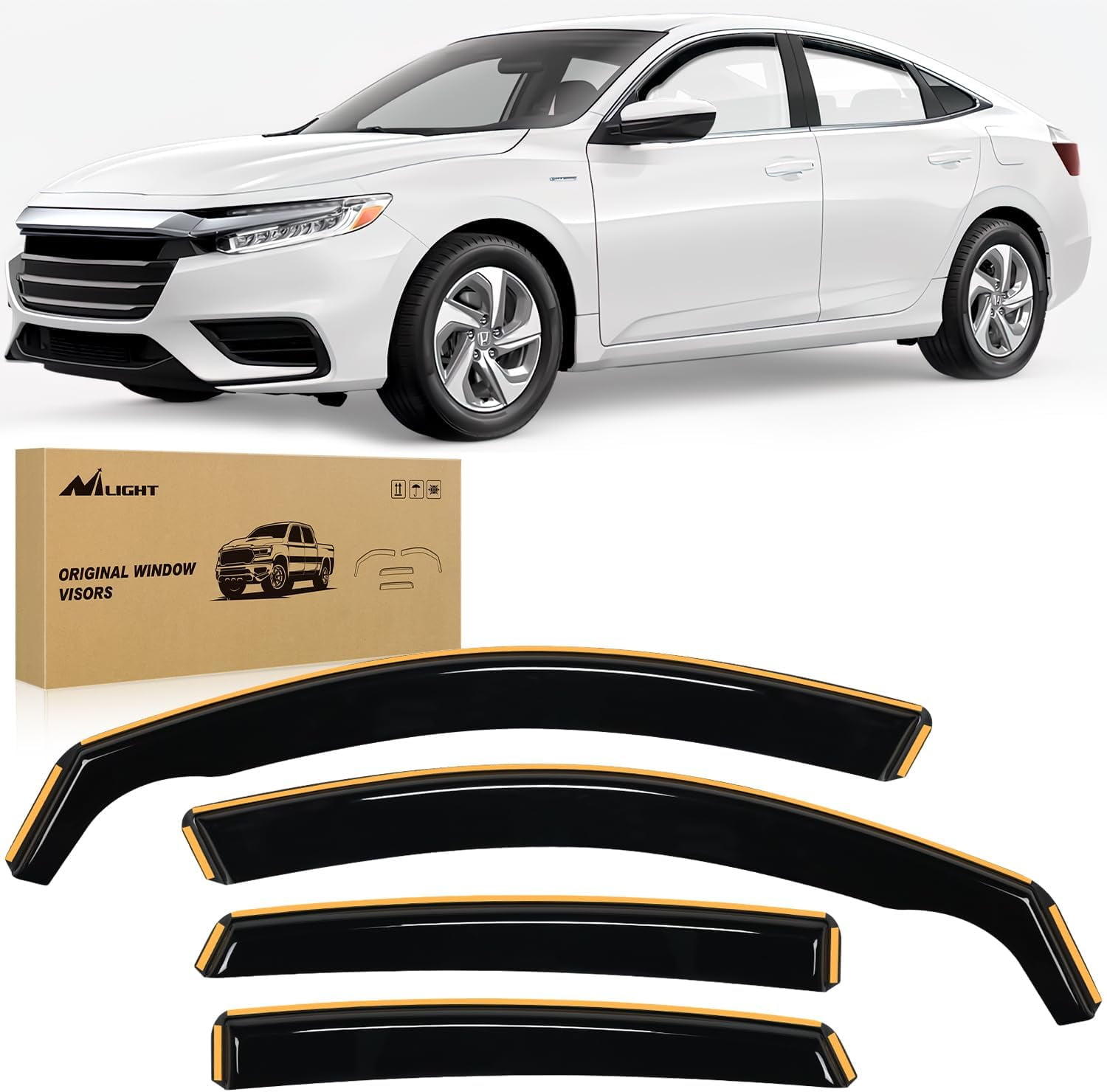 Honda Accord Rain Guards