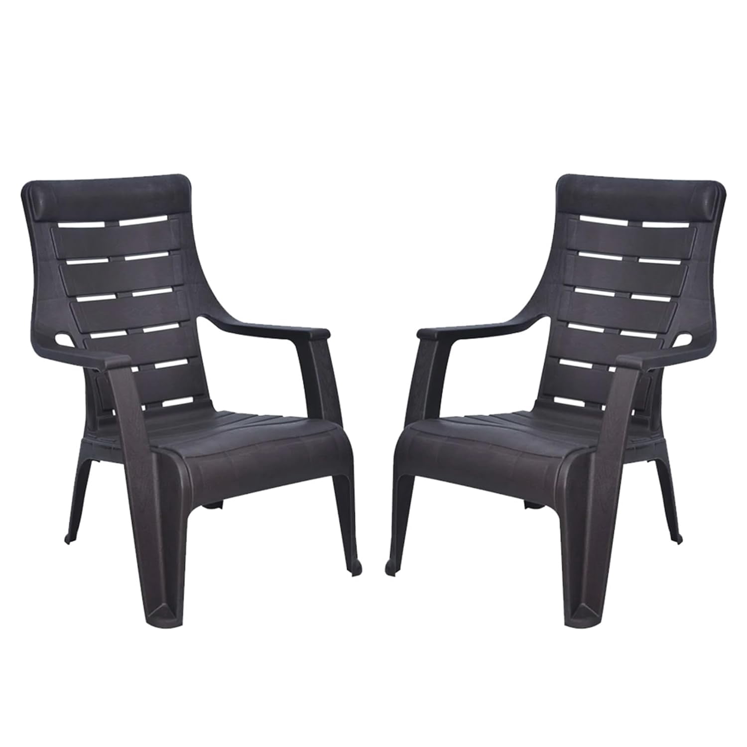 Nilkamal Mid Back Chair with Arm WEEKENDER Chair for Living Room Bed ...