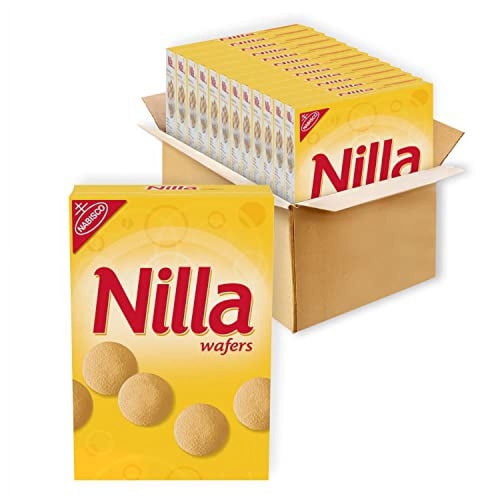 Nilla Wafer Cookies, 11 oz - Case of 12 - Walmart.com