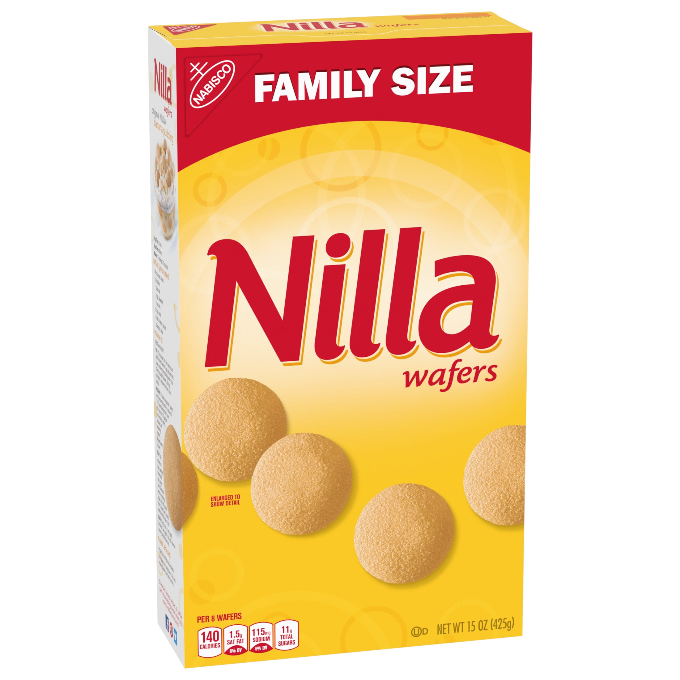 Nilla Wafers Cookies, Vanilla Wafers, Family Size.Pack Of 1 - Walmart.com
