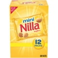 Nilla Wafers Mini Cookies, Vanilla Wafers, 12 Snack Packs - Walmart.com
