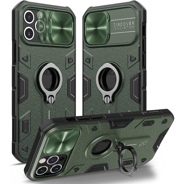 Nillkin Designed for iPhone 12 Pro Max Case with Kickstand & Camera ...