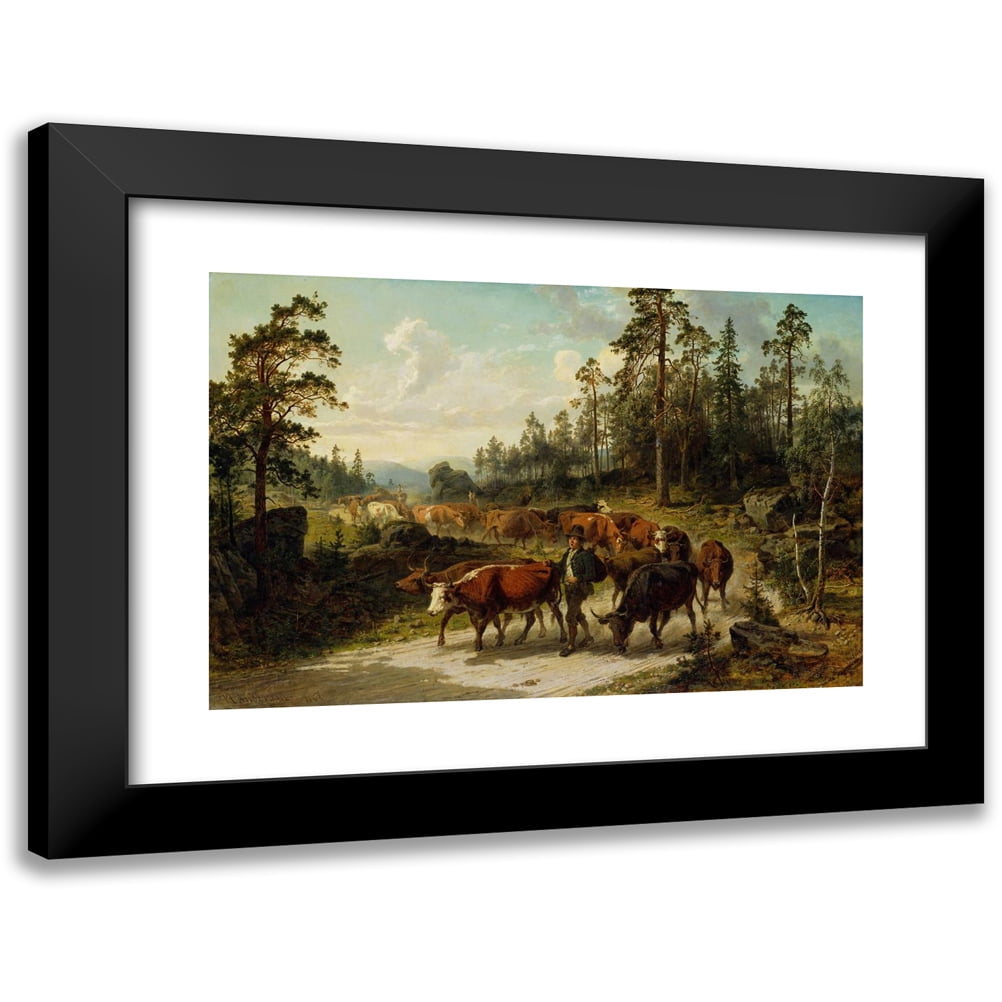 Nils Andresson 14x11 Black Modern Framed Museum Art Print Titled ...