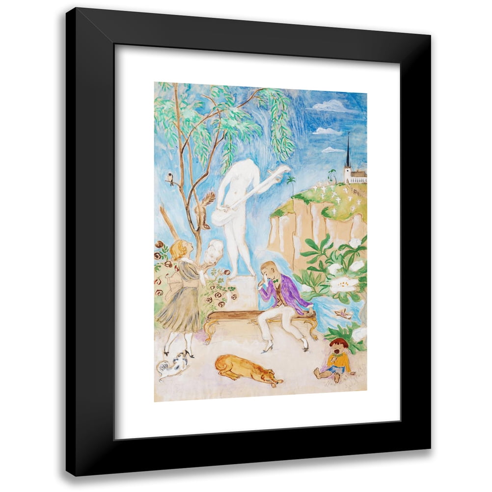 Nils Dardel 11x14 Black Modern Framed Museum Art Print Titled - The ...