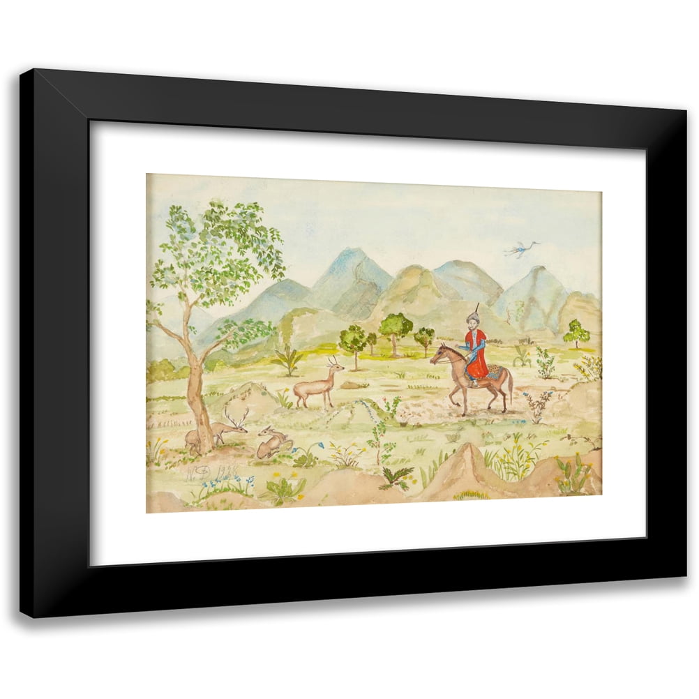 Nils Dardel 14x11 Black Modern Framed Museum Art Print Titled ...