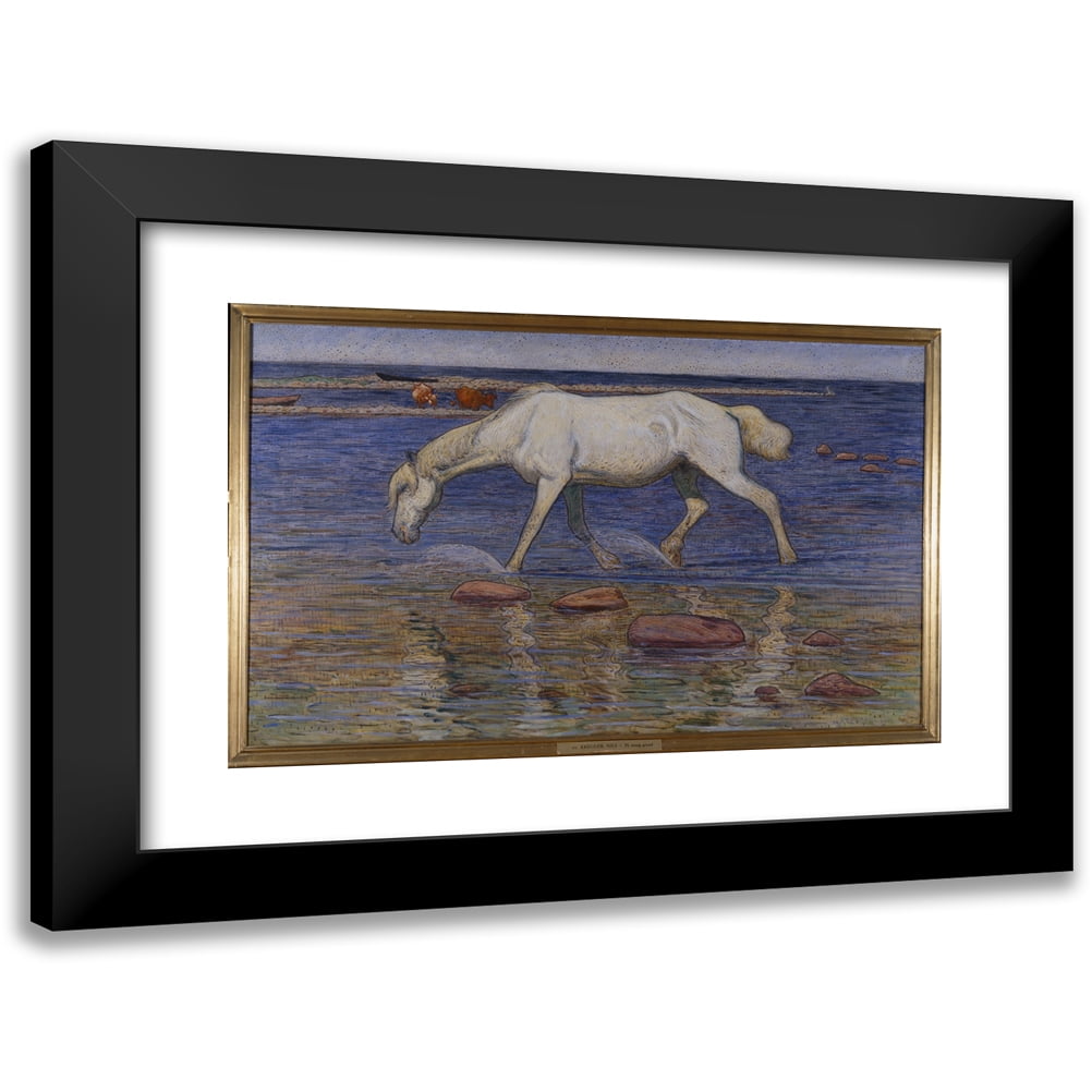 Nils Kreuger 24x17 Black Modern Framed Museum Art Print Titled - On ...