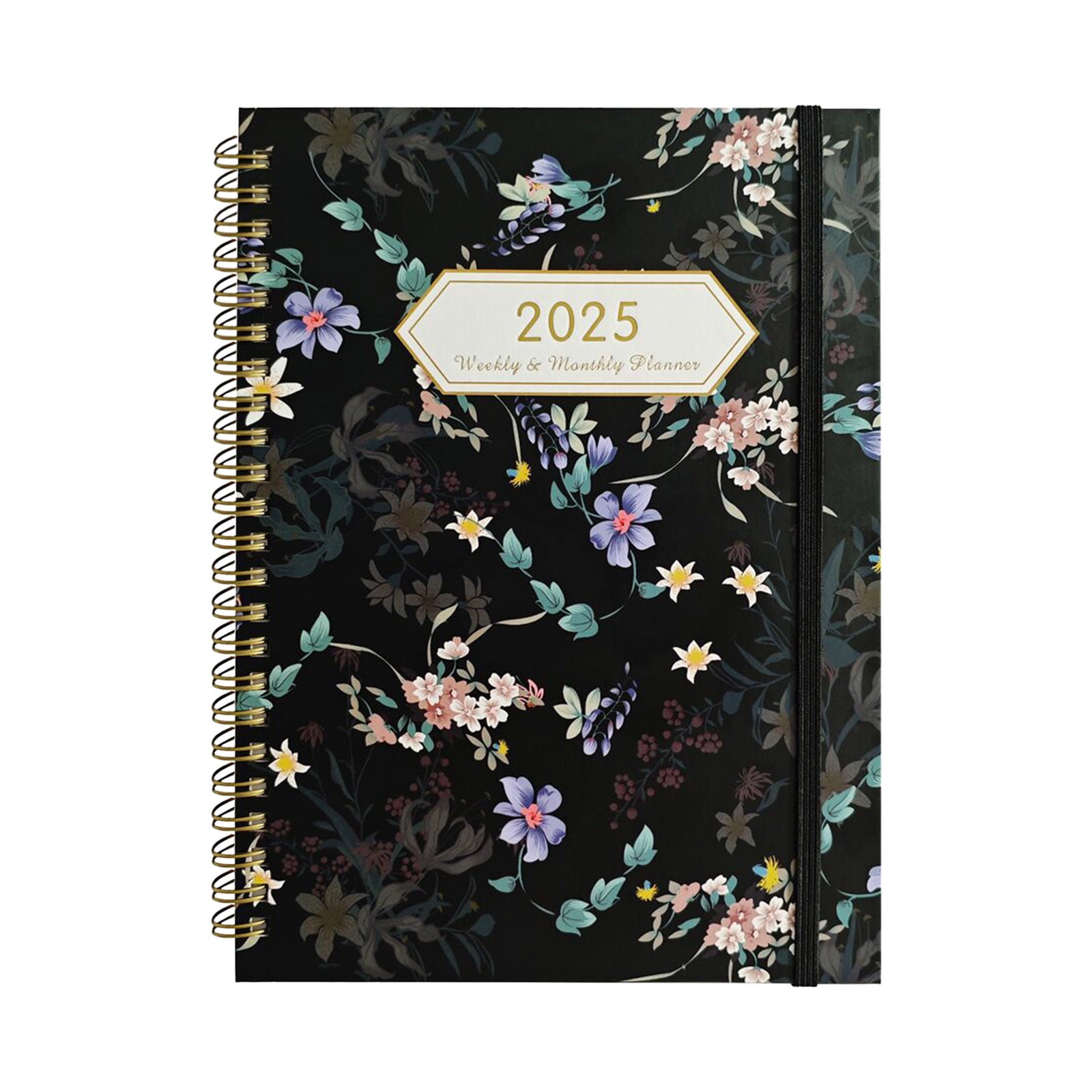 Nilvkv 2025 Planner A5 Notebook Weekly Monthly Planner Coil Schedule ...