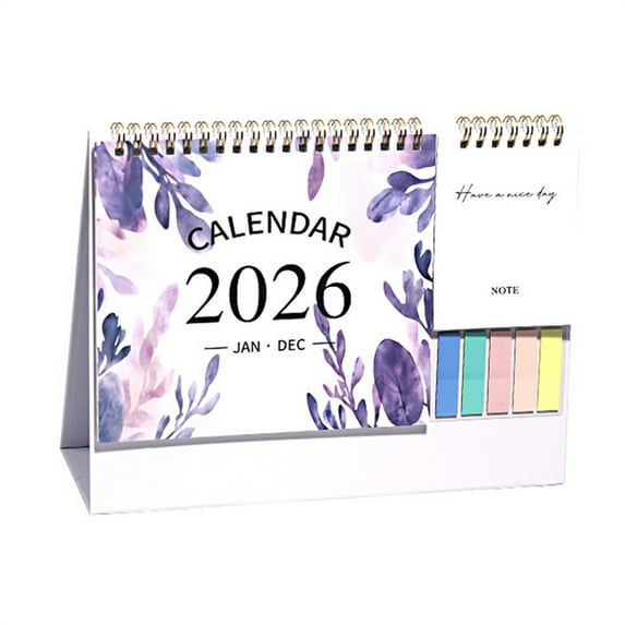 Nilvkv 2026 Calendar, Multifunctional Desk Calendar with Easy Vertical ...