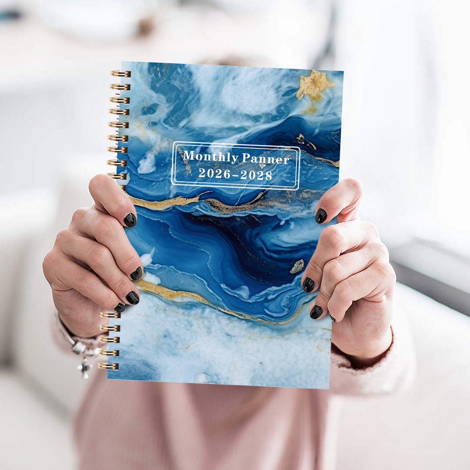 Nilvkv 2026 Planner Notebook, A5 3Year Monthly Calendar from 2026-2028 ...