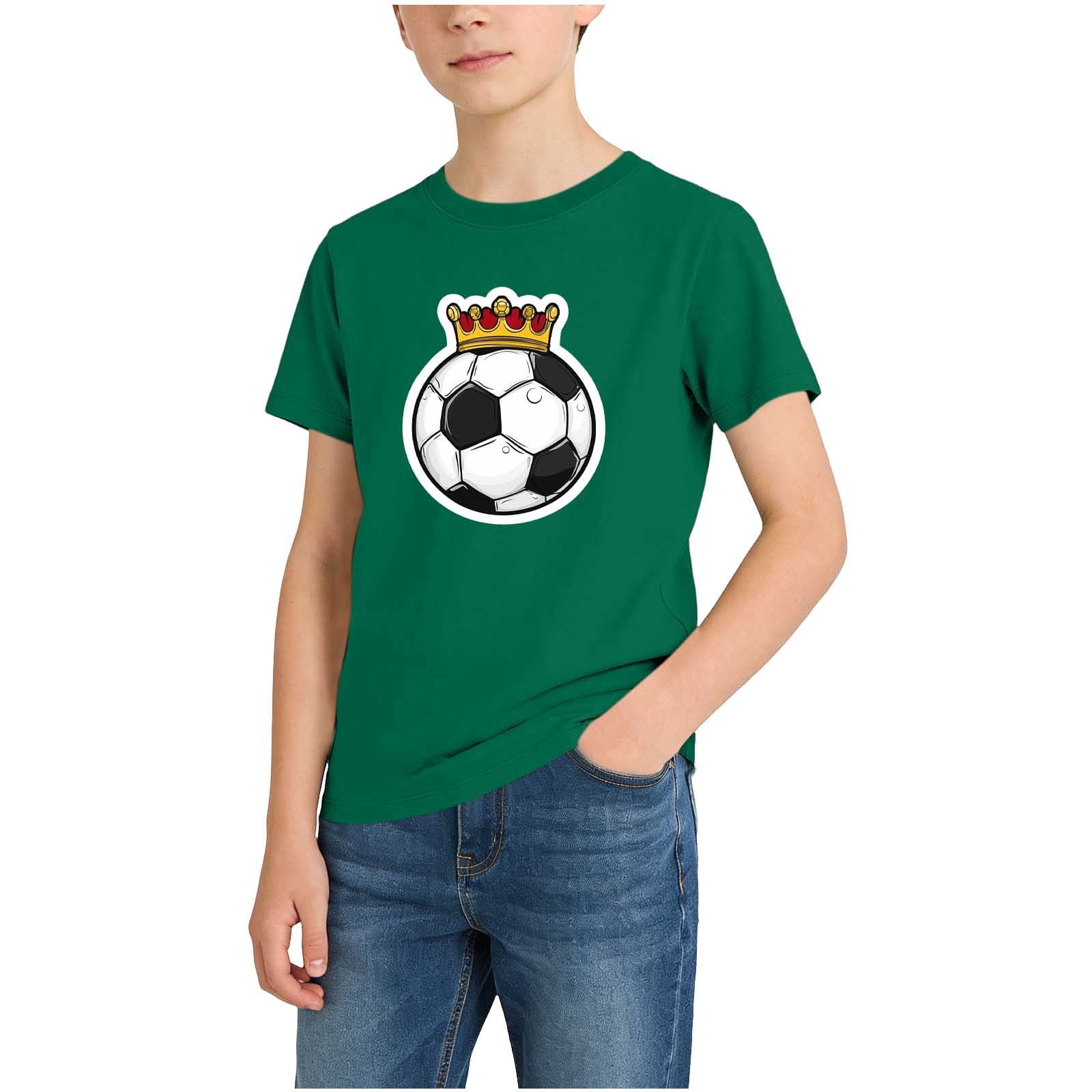 Nilvkv Boys T Shirts,Shirts for Boys,Kids Short Sleeve Crew Neck T ...