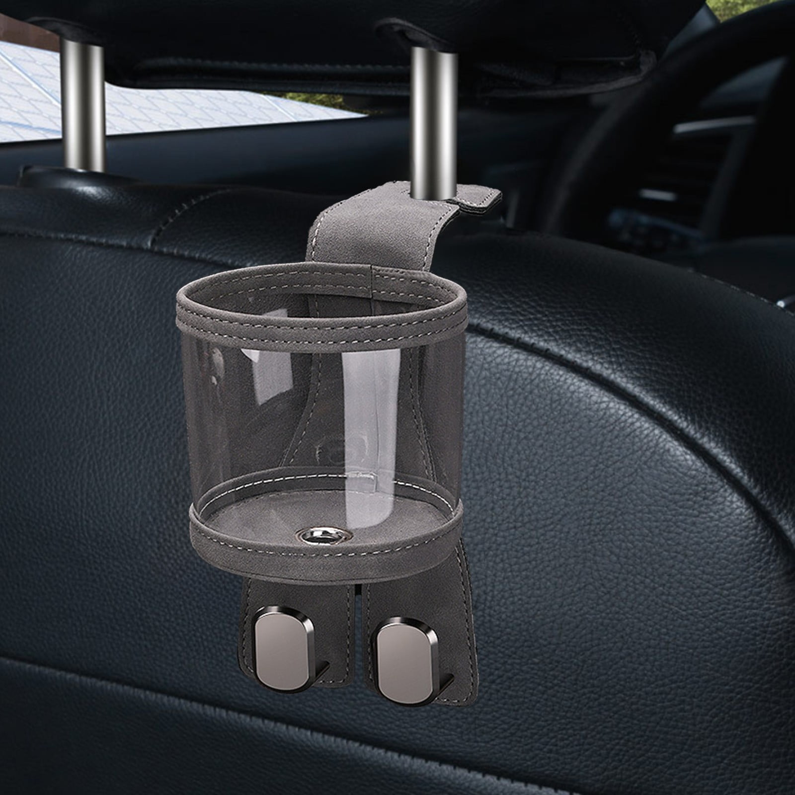 Nilvkv Car Seat Back Headrest Hook Storage Rack 360° Rotation Alloy ...