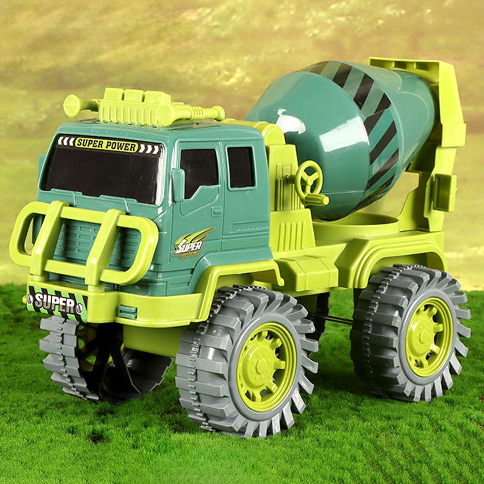 Nilvkv Classics Mighty Agitator Truck - Made with Plastic, Green Toy ...